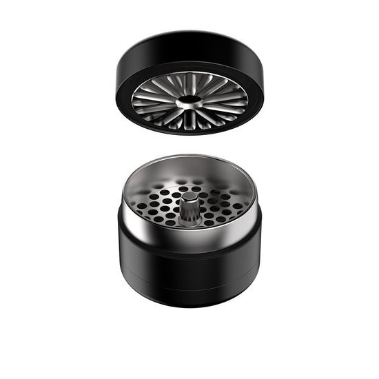 Next Gen Premium 2.5" Stainless Series - Black – Flower Mill